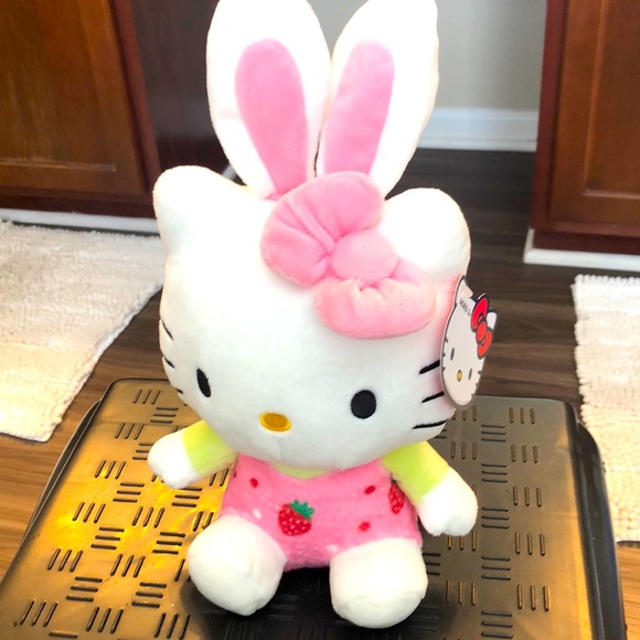 Hello Kitty | Toys | Shes Finally In Hello Kitty Easter Plush Super ...